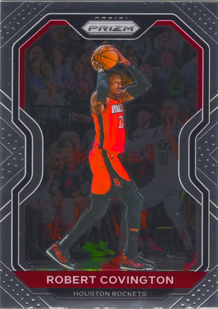 Robert Covington 2020-21 Prizm Basketball Chrome Base Card #8 Houston ...
