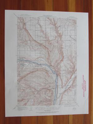 Malaga Washington 1954 Original Vintage USGS Topo Map | eBay