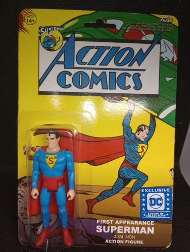 FUNKO First Appearance SUPERMAN Legion Of Collectors DC Action Comics ...