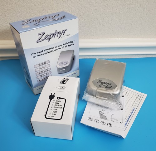 Zephyr Dry & Store Hearing Aid and Cochlear Implant Storage Dryer | eBay