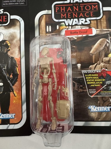 Star Wars Imperial Death Trooper And Battle Droid Unpunched Kenner | eBay