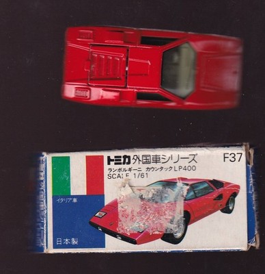box Blue Lamborghini Countach LP400 Red Made Japan za | eBay Australia