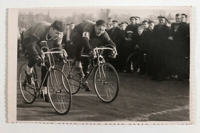1958 Soviet Russian Bicycle Racing Championship Real Photo Cyclists ...