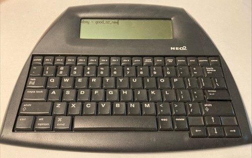 AlphaSmart Neo2 Portable Black Word Processor - Enter Key Broken Off | eBay