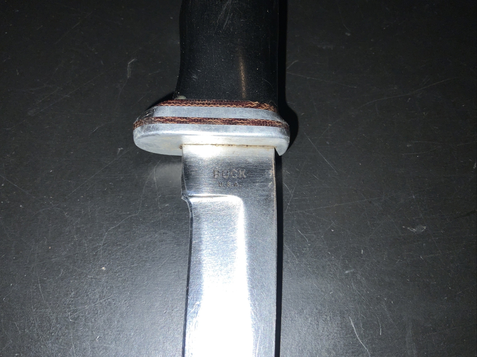 1968-1972 Buck Knife USA 2 Line Inverted Stamp Pathfinder Very Clean W ...