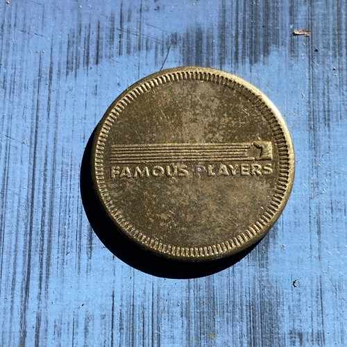 Vintage Tech Town Famous Players Coin Token No Cash Value 1 Token 25mm ...
