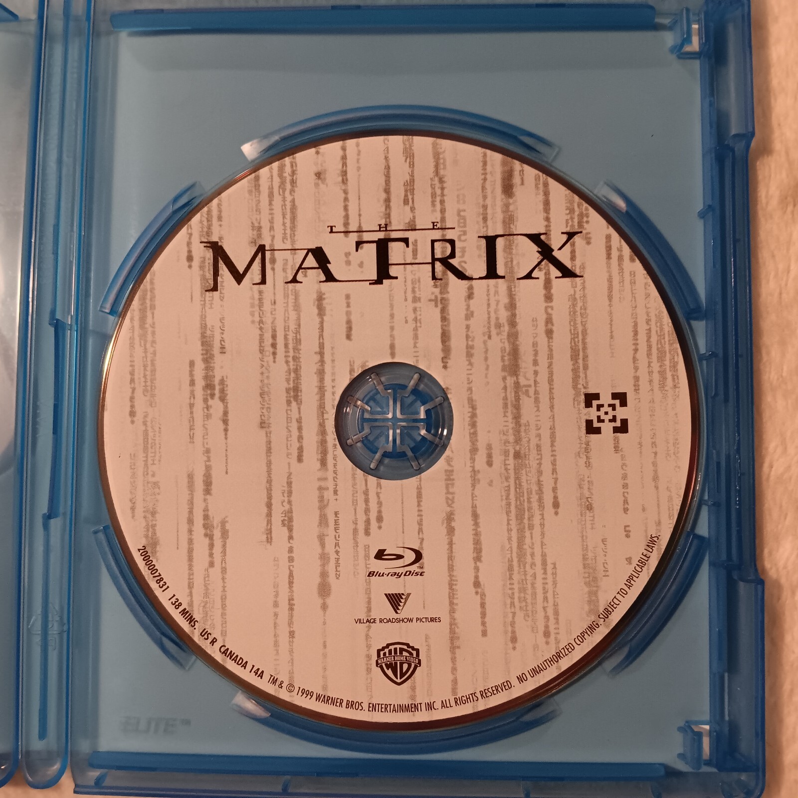 The Matrix (Blu-ray, 1999) Keanu Reeves 883929085163 | eBay
