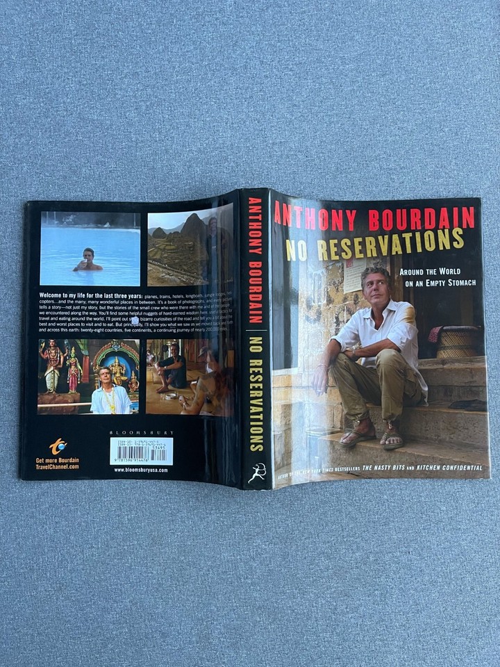 No Reservations Anthony Bourdain 2007 Hardcover Book First Edition | eBay