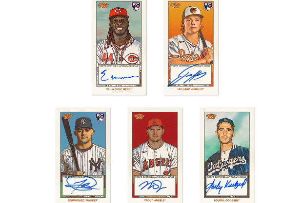 2024 Topps T206 Baseball – Four-Box Carton -GUARANTEED AUTO- | eBay