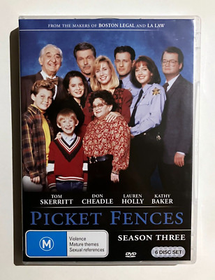 Picket Fences: Season Three 3 - 90s US TV Comedy-Drama Series RARE R4 6 ...