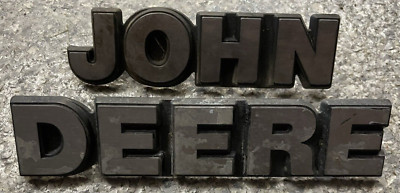 John Deere Front Deck Emblem Medallion 14SB 14SE 14SC JX75 JX85 14PB ...