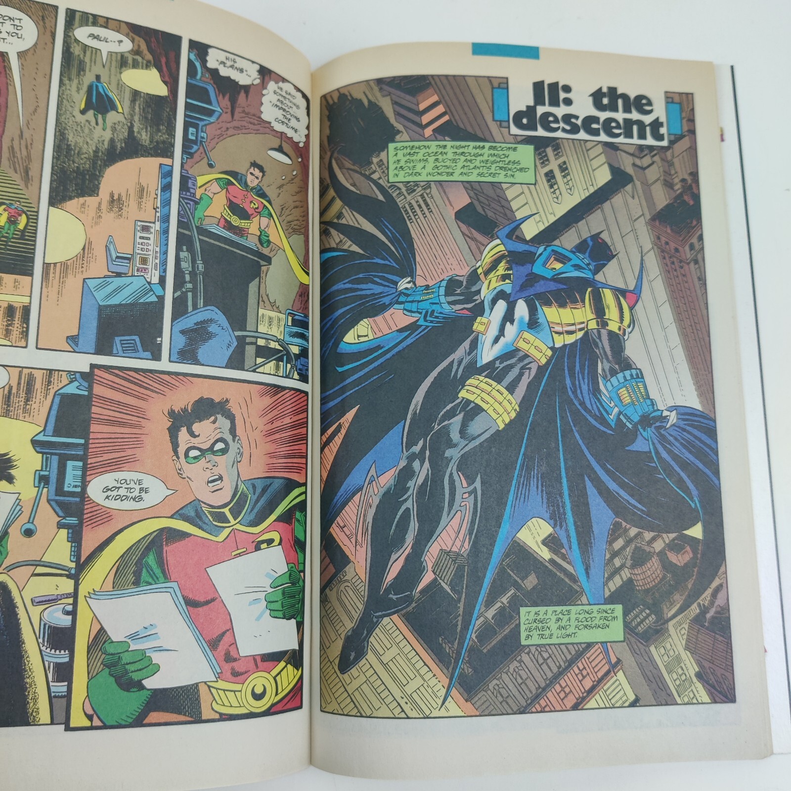 DC Comics Batman Knightfall 19 Issue #500 Foil Cover Signed Dennis O ...