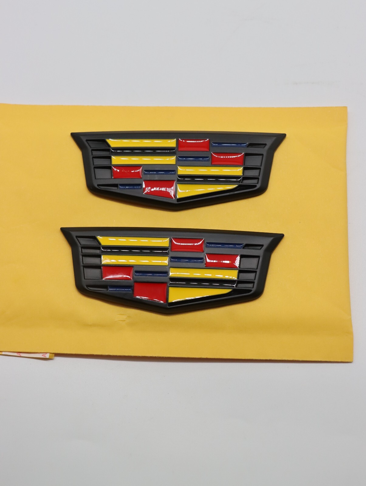 Fender Marker For CTS STS DTS SRX Side Sticker Emblem Black Color Badge ...