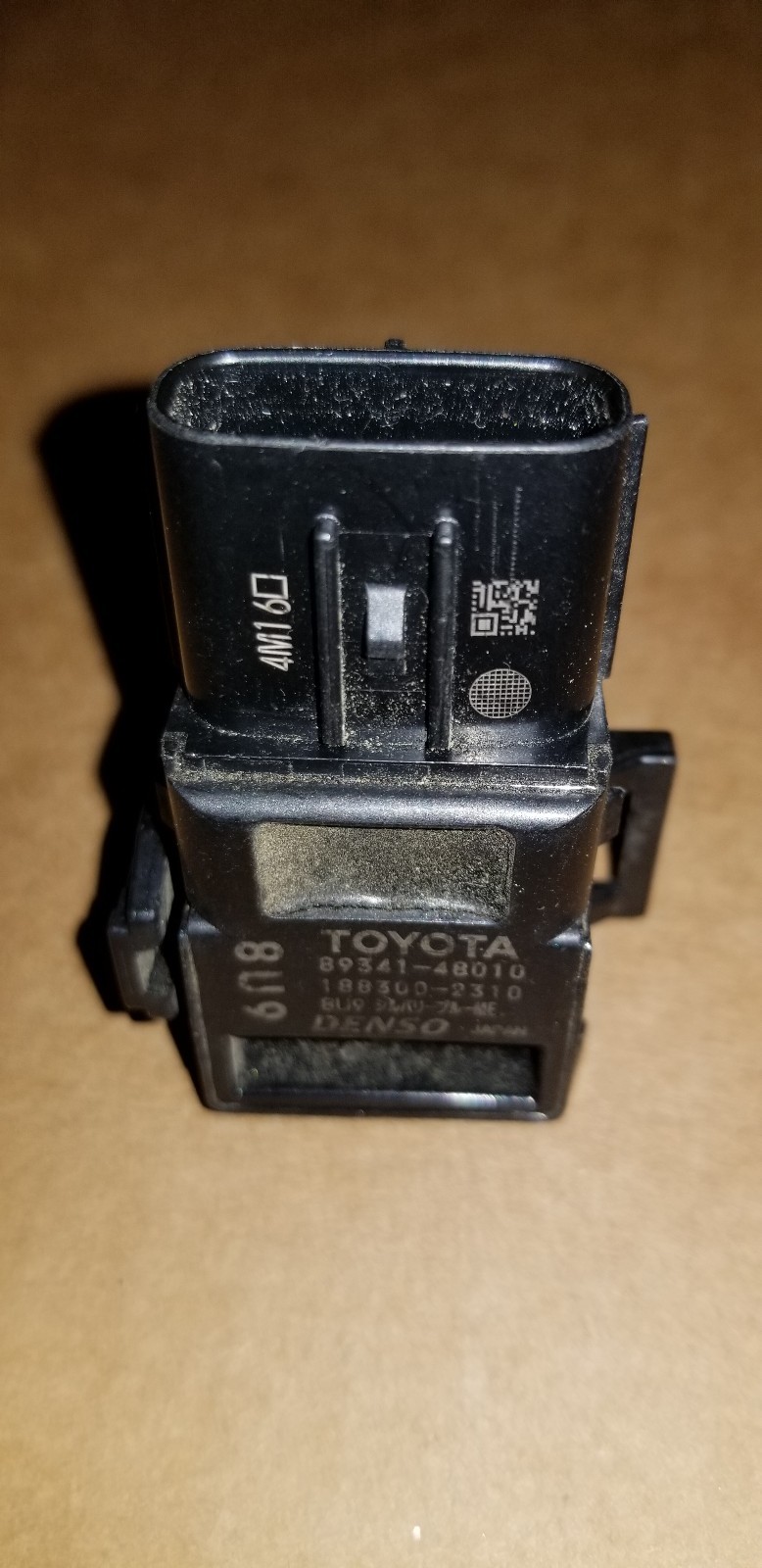 LEXUS TOYOTA DENSO BUMPER SENSOR ULTRASONIC 89341-48010 PAINT CODE 8U9 ...