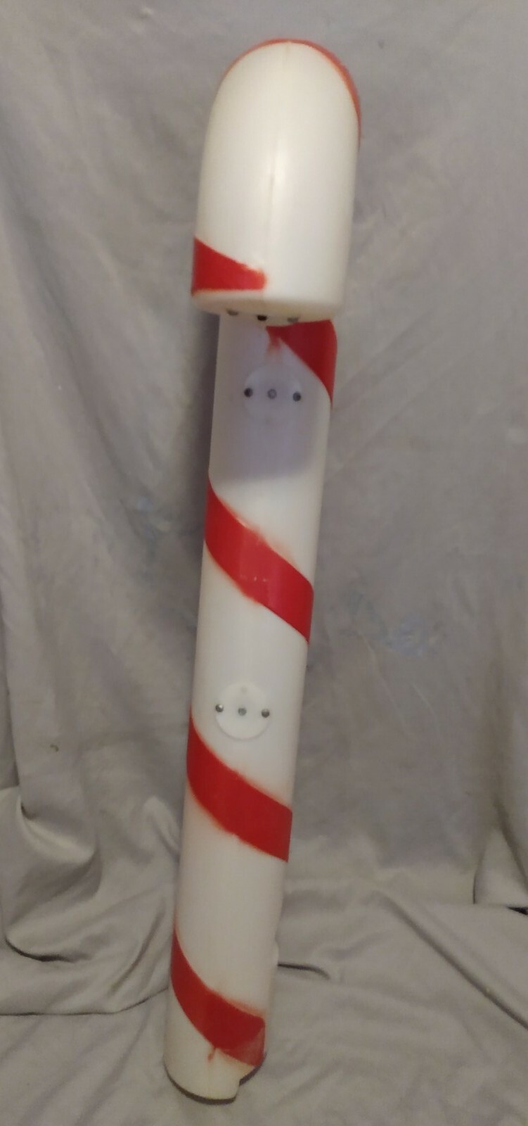 Vintage Candy Cane Lighted Blow Mold Christmas Candy Cane Yard Decor ...
