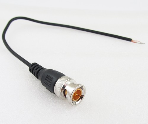 10pcs Gold Pin Coaxial Cable BNC Male RG174 Plug Single Cable 25CM 0 ...