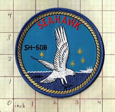 Sikorsky SH-60B Sea Hawke helicopter bg41b USN Navy patch | eBay