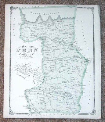 Pre-1900 - County Map - 3