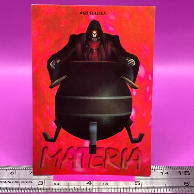 Hades #80 Final Fantasy 7 FFVII Carddass Masters TCG 1997 Japanese #711 ...