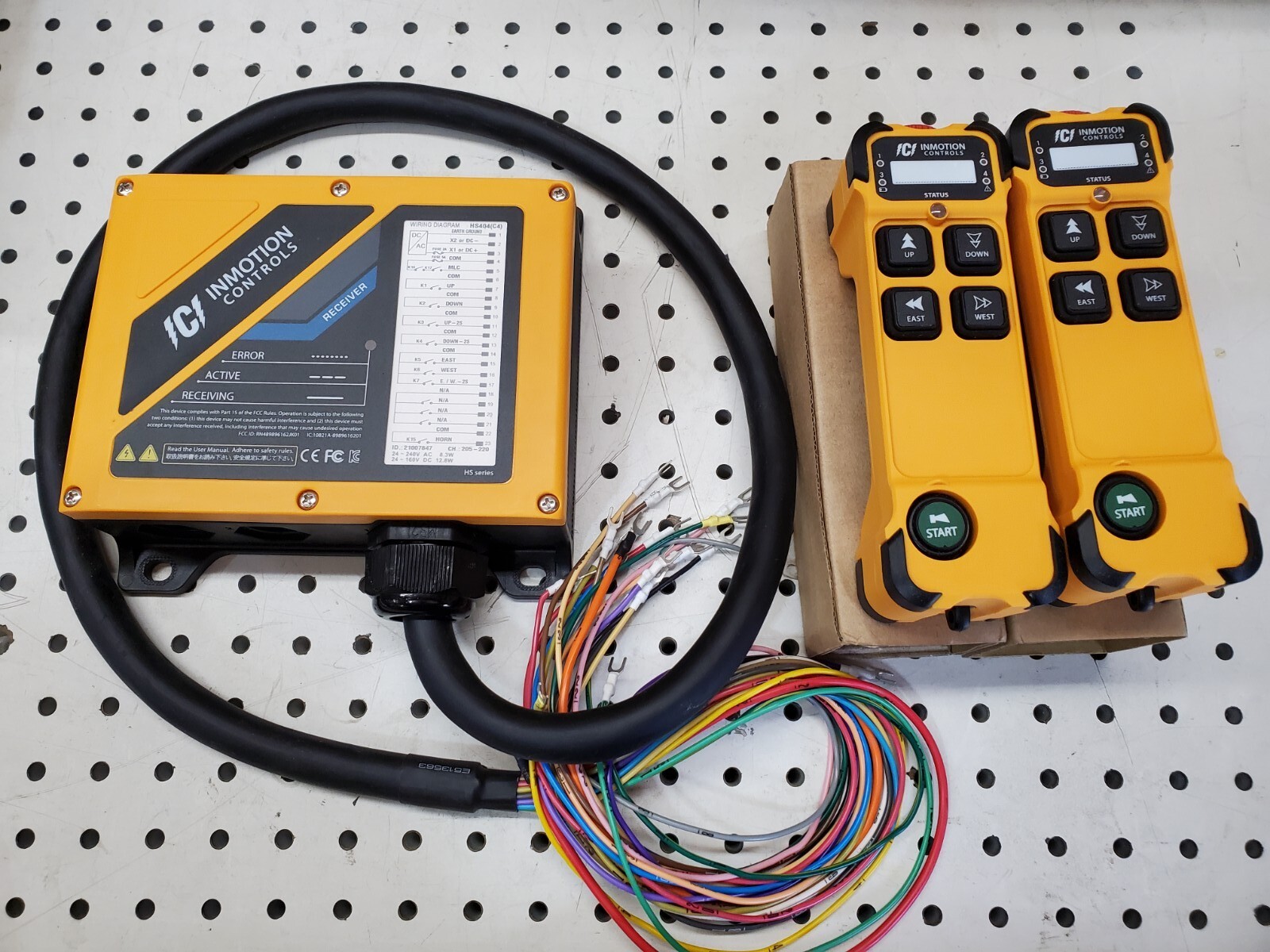 Inmotion HS-K404 wireless remote hoist crane contol system | eBay