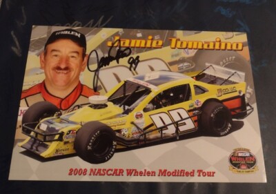 Jamie "the jet" Tomaino NASCAR Whelen Modified Tour Driver Autographed ...