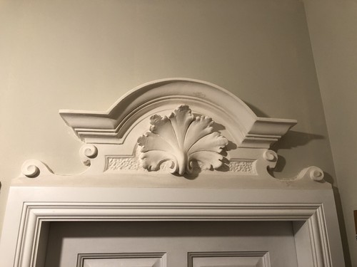 Late Victorian Door Pediment Gypsum Reproduction - With Delivery | eBay UK