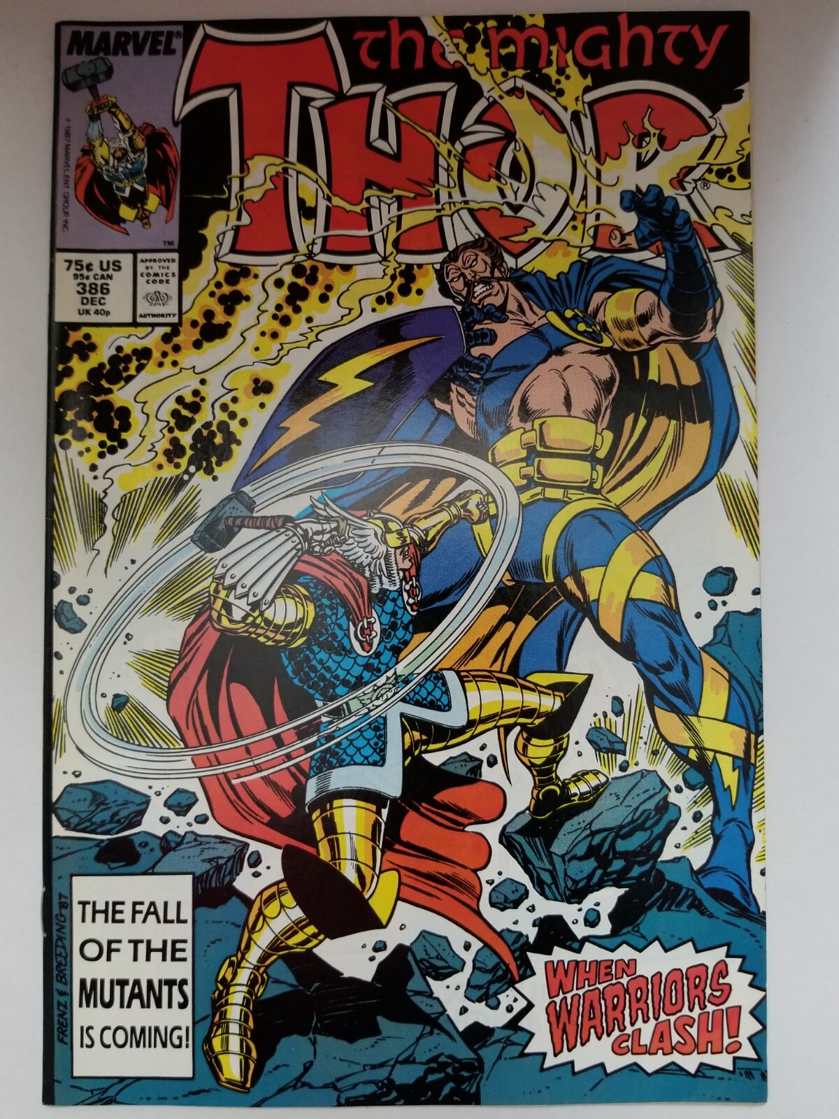 Mighty Thor #386 (Marvel Comics, 1987) 1st Leir, VF | eBay