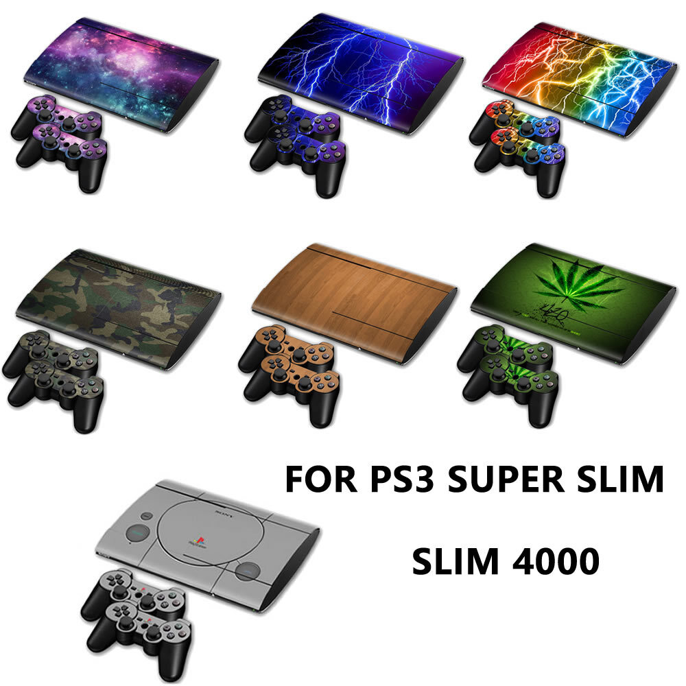 Ps3 Super Slim Skins PS3 PLAYSTATION 3 Super Slim Skin Design Sticker