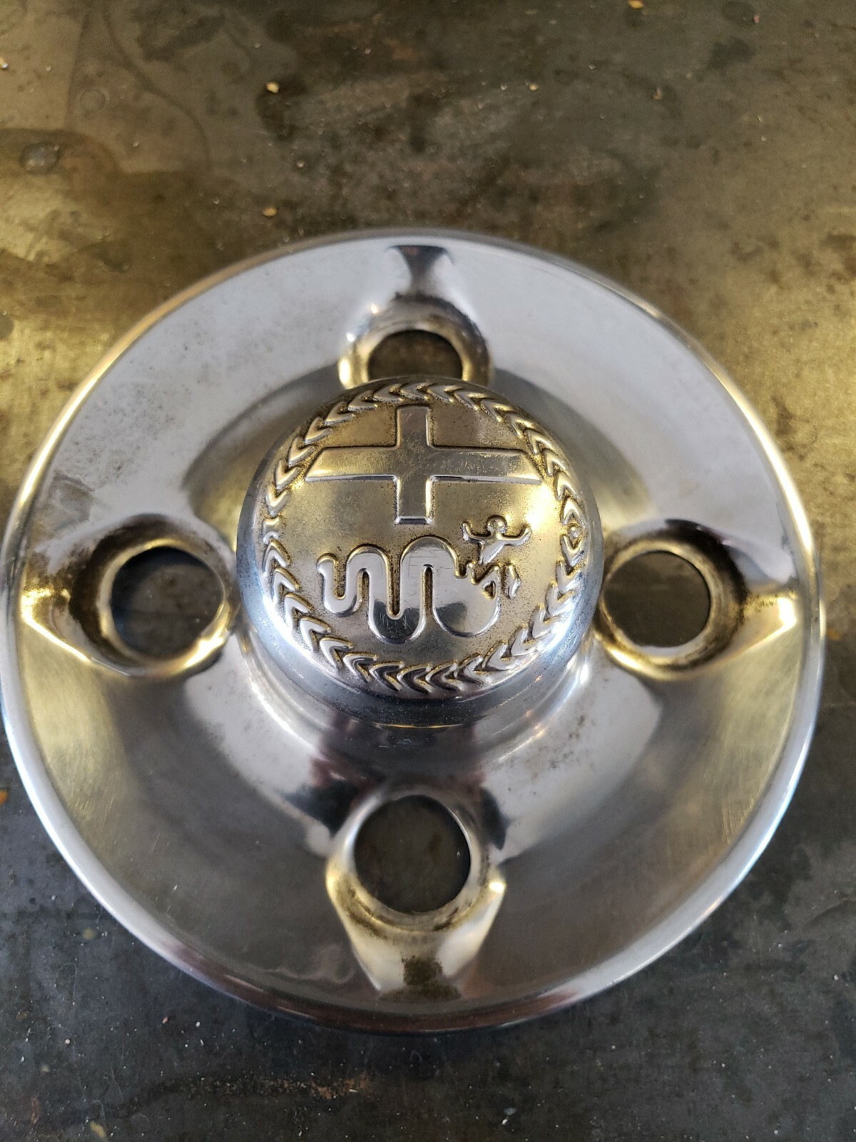 Alfa Romeo Vintage Metal Hubcap. 6 inch. | eBay