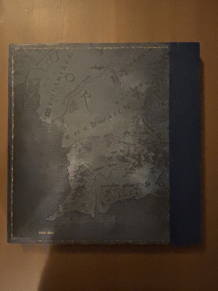 The Lord Of The Rings The Two Towers Soundtrack Blue Vinyl Box Set ...