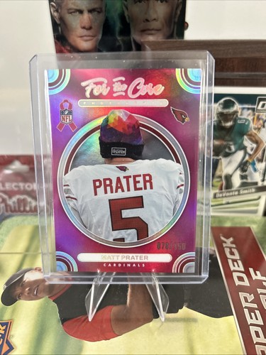 2024 Panini Photogenic Matt Prater For The Cure FTC-MPA /150 Pink Prizm ...