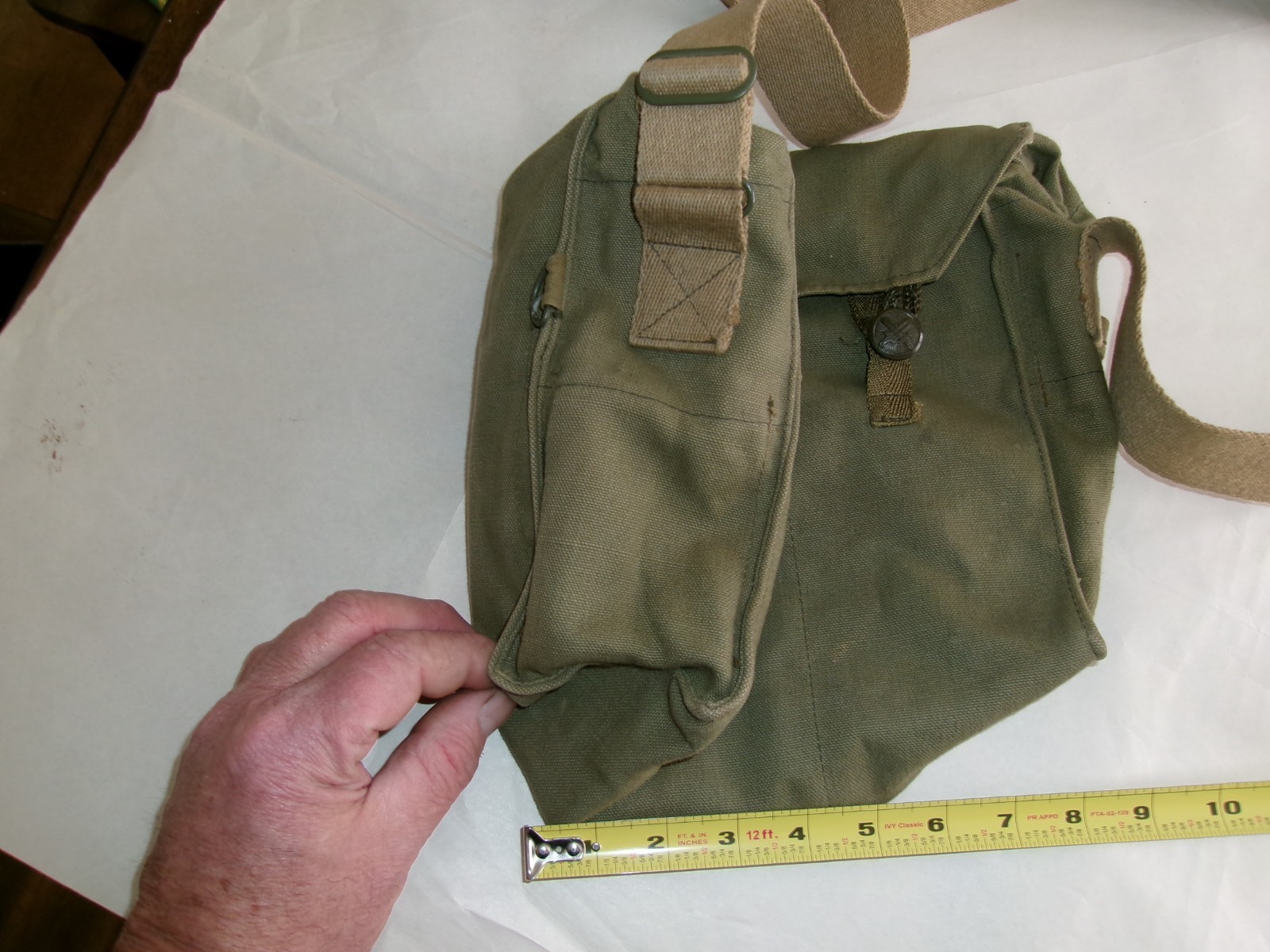 Czech Army Cotton Gas Mask Bag | eBay