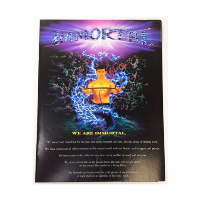 Precedence Pub Fantasy RPG Immortal RPG Introduction VG | eBay
