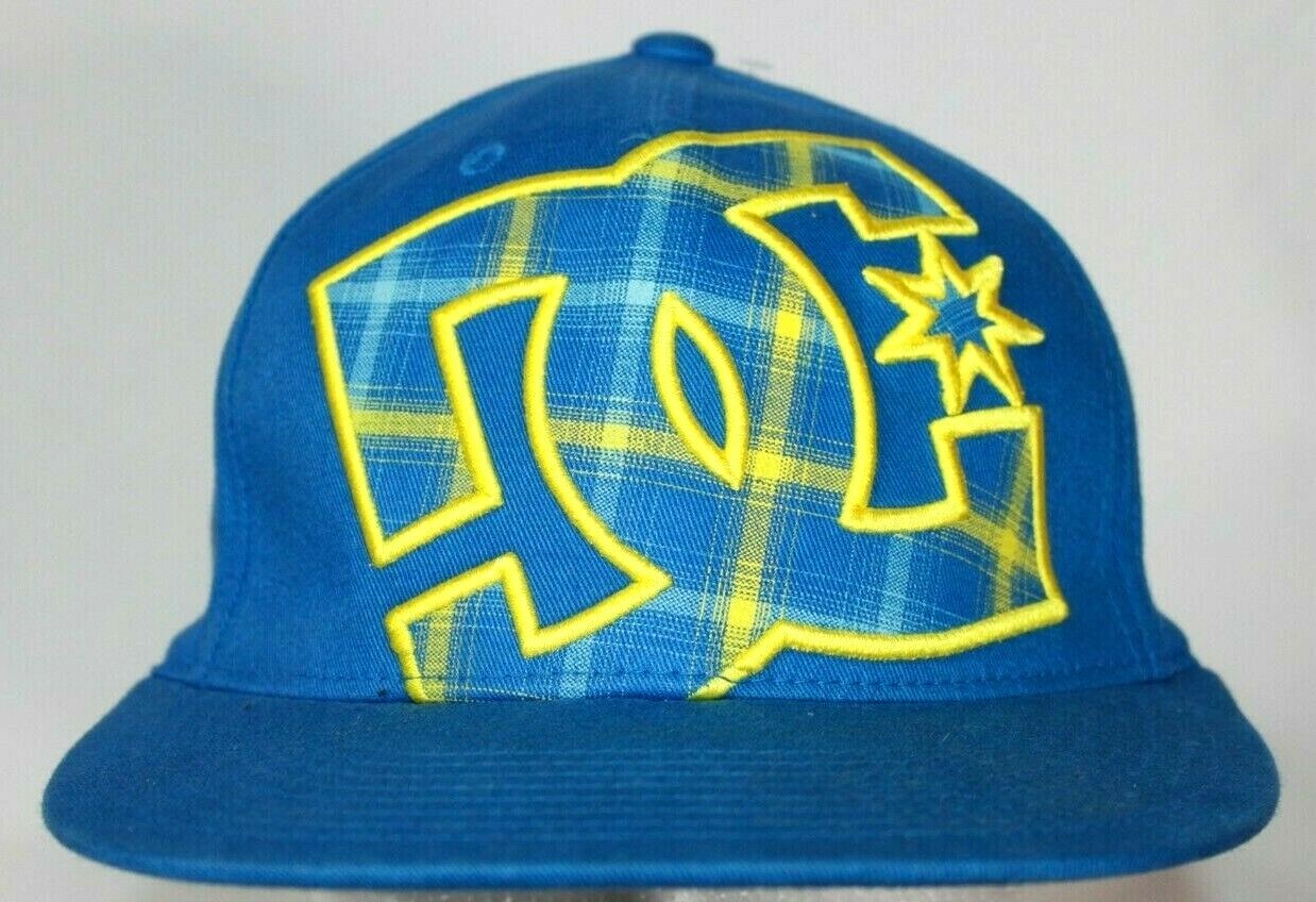 DC Flexfit 210 S/M 6 7/8 - 7 1/4 fitted Hat Cap Embro… - Gem