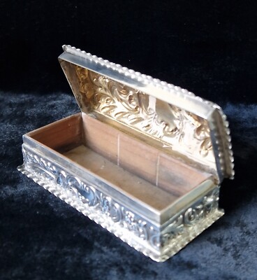 Boxes - Silver Snuff Box Hallmarks