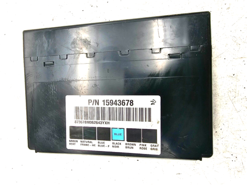 2007-2011 CHEVY TAHOE BODY CONTROL MODULE BCU BCM OEM 15943678 | eBay