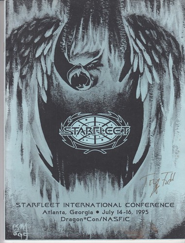 STARFLEET INTERNATIONAL CONFERENCE/DRAGON CON/NASFIC (1995/SIGNED by ...