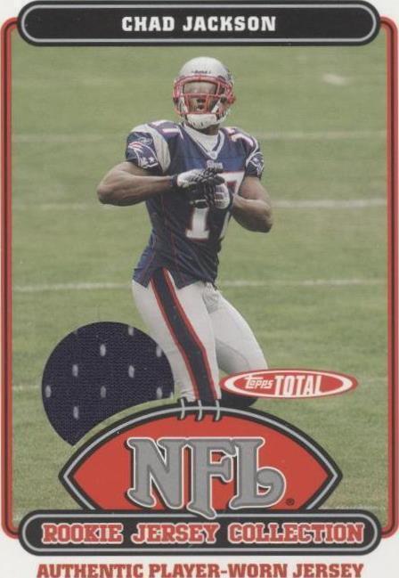 2006 Topps Total - Rookie Jersey Collection Chad Jackson #36TE (MEM, RC ...