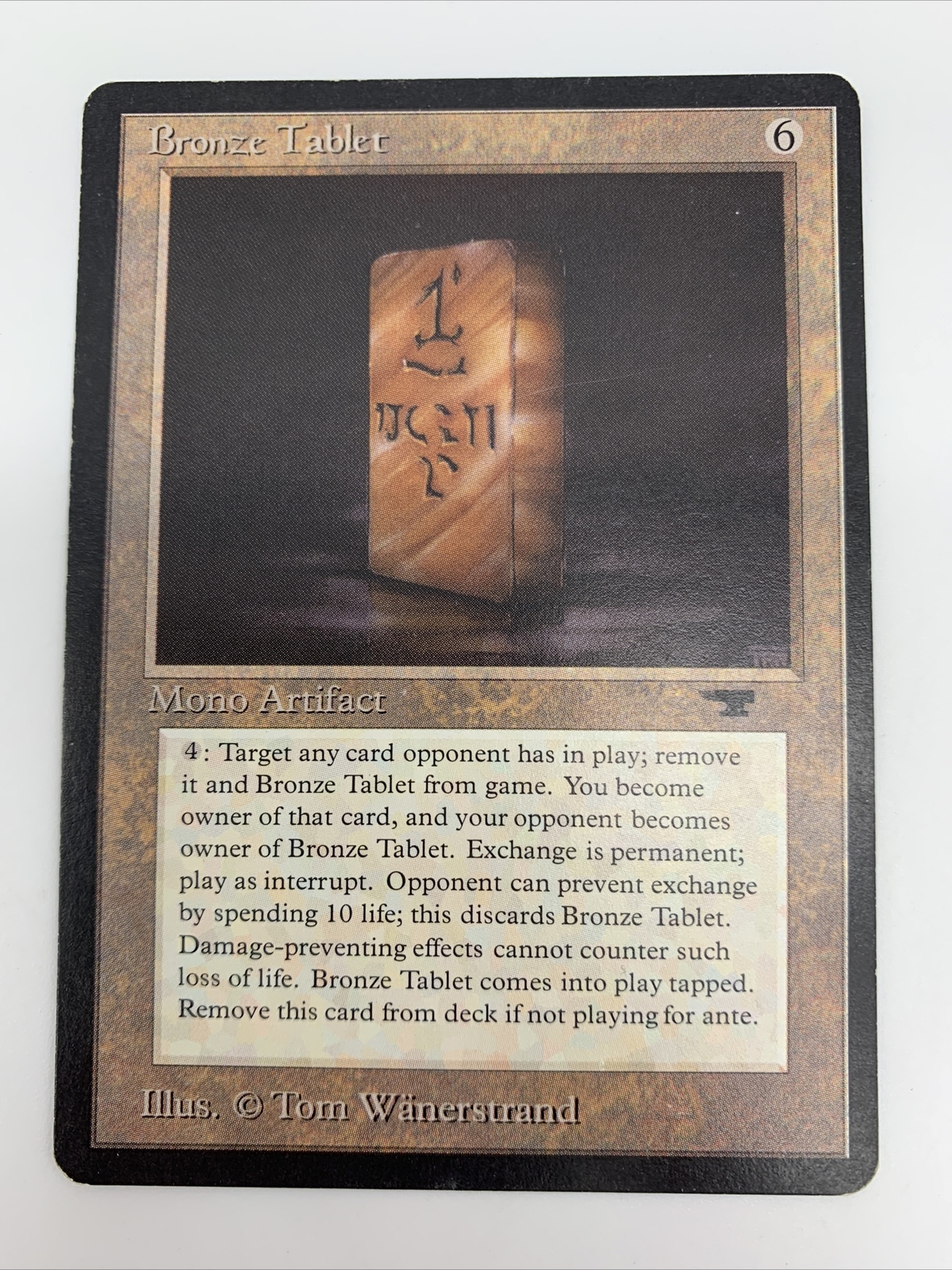 MTG Bronze Tablet Antiquities Regular Rare for sale online | eBay