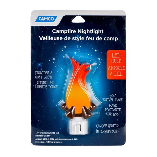 Camco 53087 RV Campfire Nightlight 14717530873| eBay