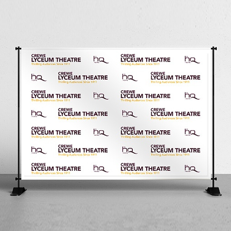 Personalised Back Drop Banner Heavy Duty PVC Vinyl Banner Indoor ...