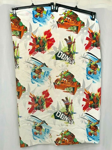 TMNT Bed Sheets TEENAGE MUTANT NINJA TURTLES Nickelodeon 2014 Fitted ...