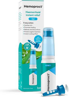 Hemoproct Haemorrhoid Anal Fissure Relief (formerly Hemoclin) Gel + App ...