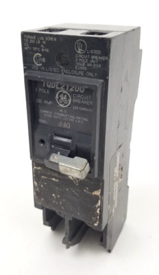 TQDL21200 GE 200 Amp Circuit Breaker *NEXT DAY OPTION* | eBay