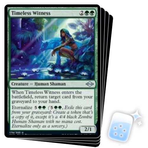 TIMELESS WITNESS X4 Modern Horizons 2 Magic MTG MINT CARD | eBay