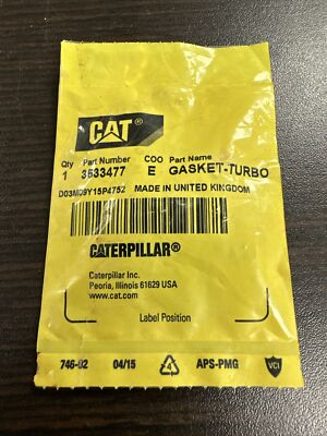 OEM CAT GASKET-TURBO 3533477 Caterpillar Ships Free! | eBay