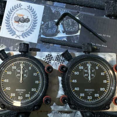SEIKO Stopwatch Rally Timer Dashboard Timer Mechanical Hand Winding 88 ...