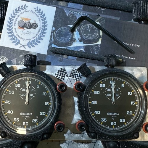 SEIKO Stopwatch Rally Timer Dashboard Timer Mechanical Hand Winding 88 ...