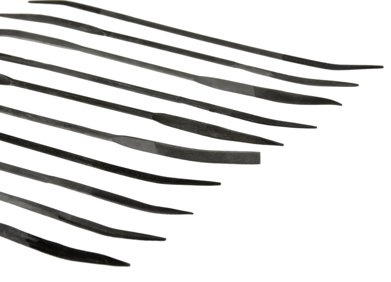 10pc 7" Riffler File Set Medium Cut Wood Carving Sculpting Modeling ...