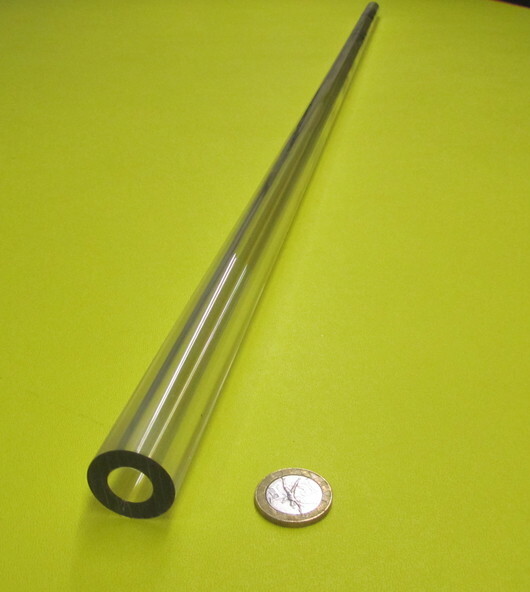 Kmac Polycarbonate Clear Tube/ Tubing 1.00" x .500" x 1/4" Wall | eBay